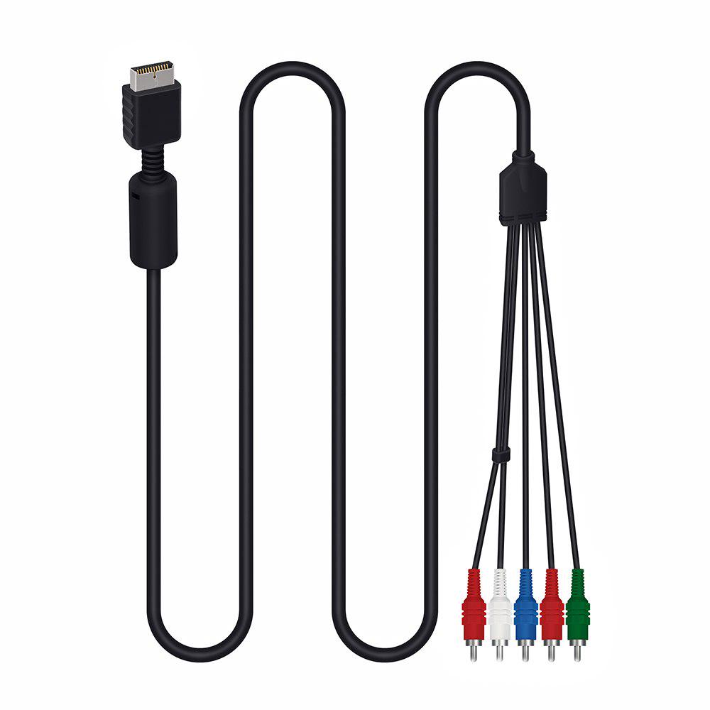 5RCA Y/Pr/Pb Audio Video AV Cable Component Cord Line for Console ...