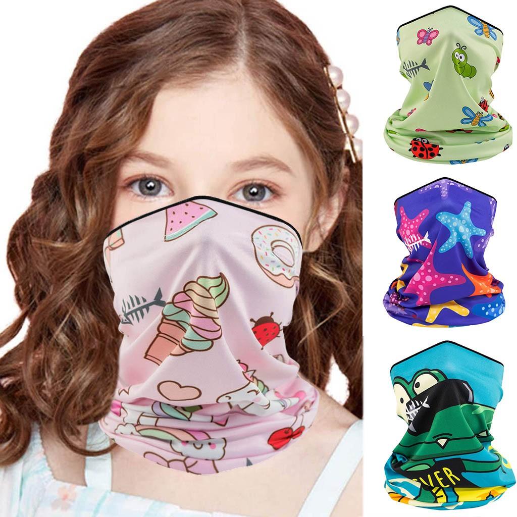 Buy Kids Face Mask Kids UPF 50+ UV Protection Neck Gaiter Fishing ...