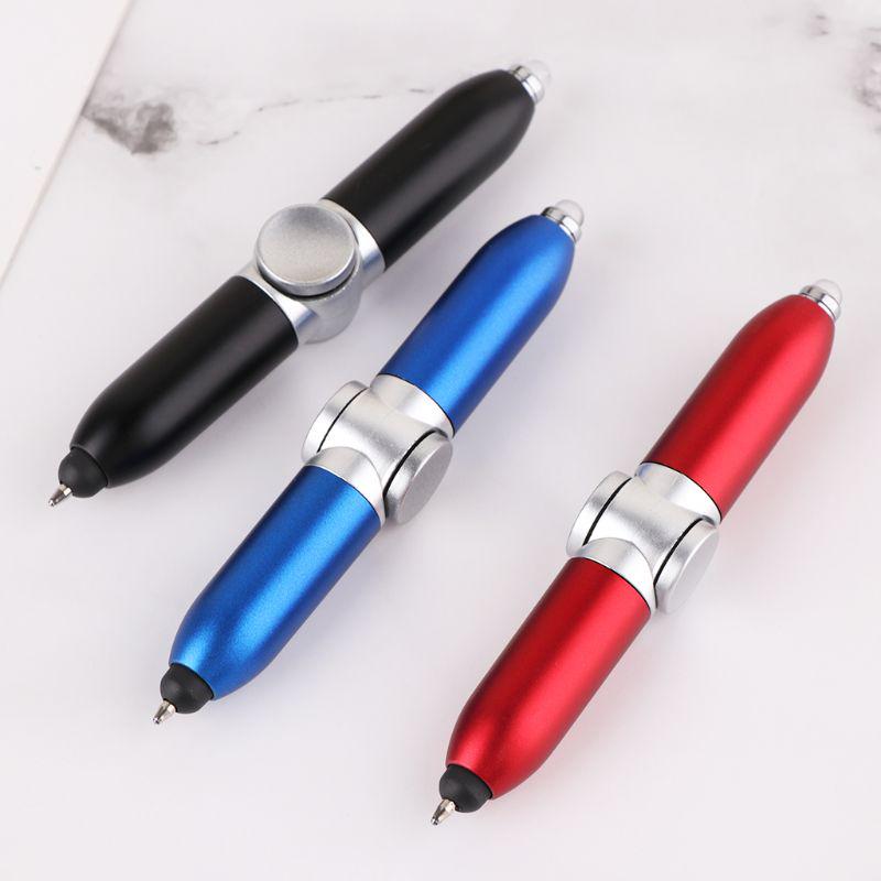 Buy Finger Gyro Spinner Multi-function Gyroscope Pens Decompression ...