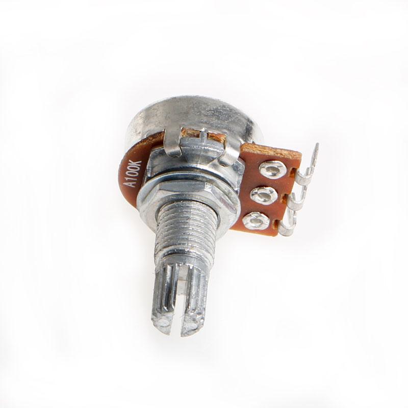 Buy 1Pc Durable A100K OHM Audio Tone Guitar Potentiometer 16mm Base ...