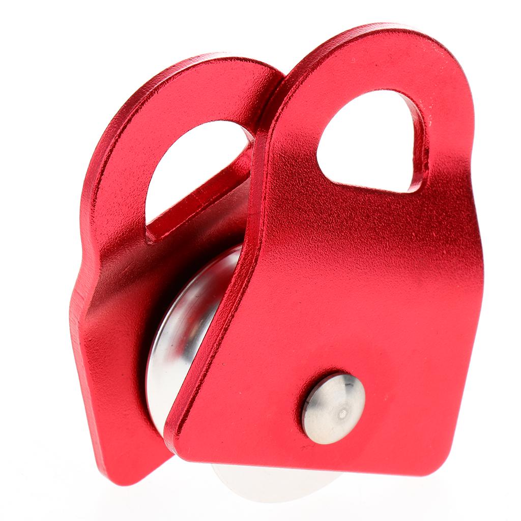 Buy Single Rope Pulley Swing Sheave Climbing Rescue Rigging 20KN Green ...