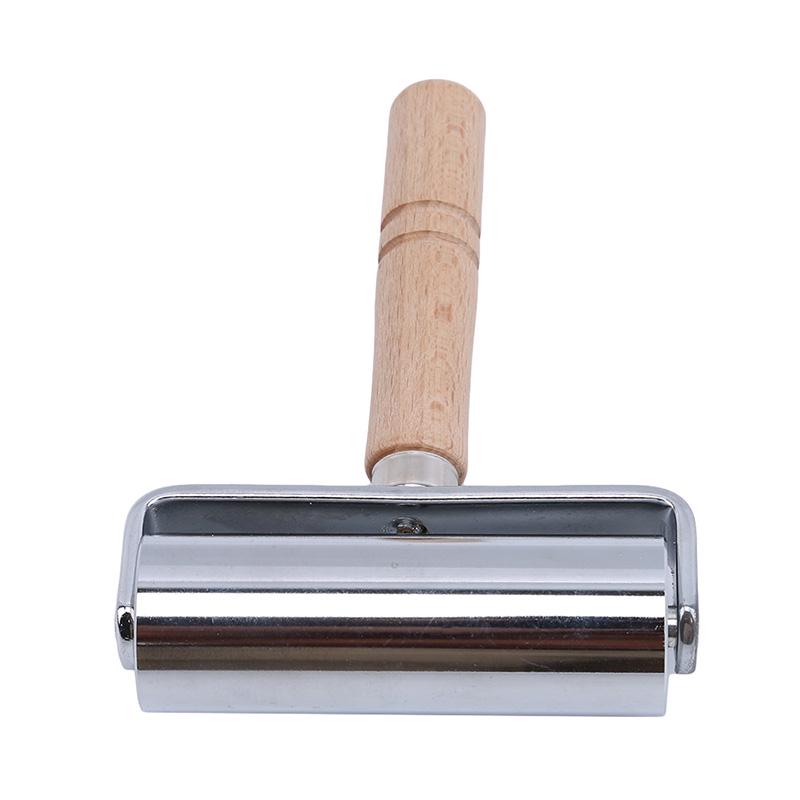 Buy Handmade Wooden Handle Carbon Steel Leather Rolling Craft Roller ...