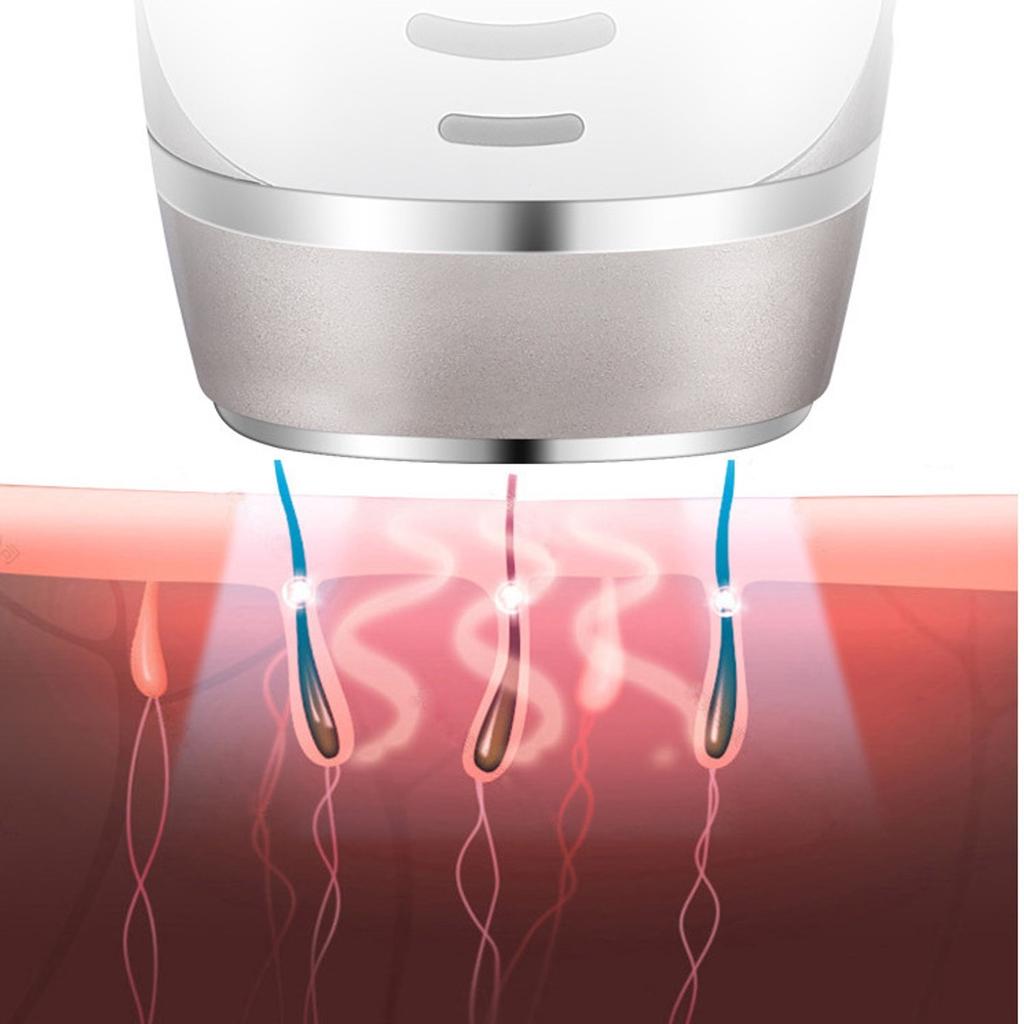 Buy 50,0000 Flashes 5 Levels IPL Laser Hair Removal 360°Freezing Ice ...