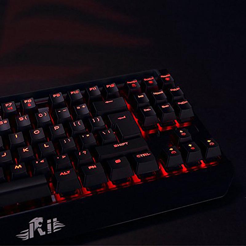 Buy Rii K63C Mechanical Gaming Keyboard 87keys Anti-ghosting PC Blue ...