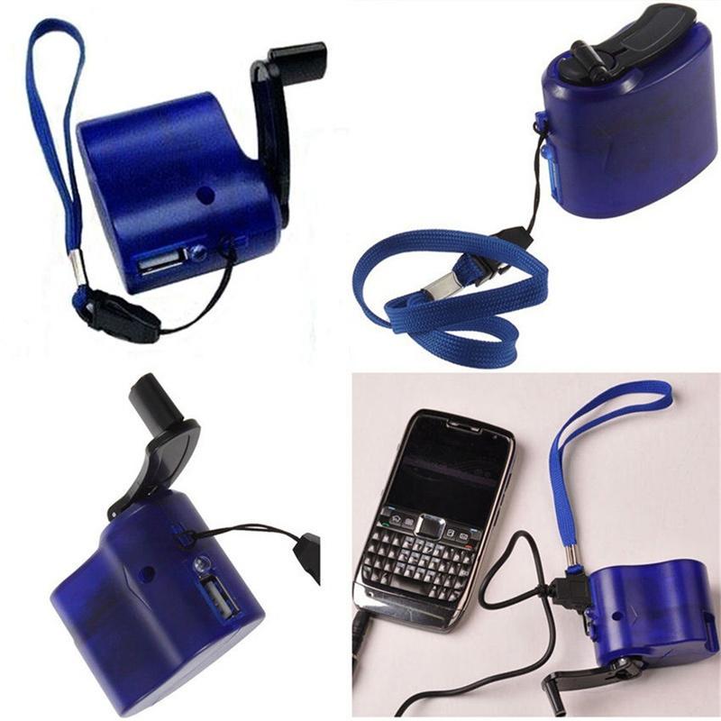 Buy Hand Power Dynamo Hand Crank USB Cell Phone Emergency Charger ...