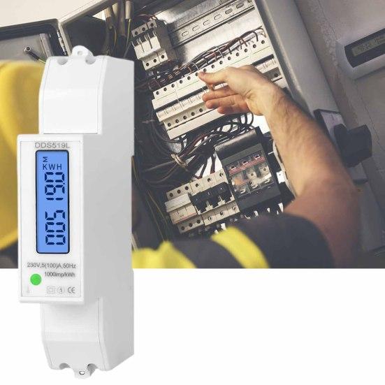 Buy Intelligent Electricity Meter Single-phase High Precision Single ...