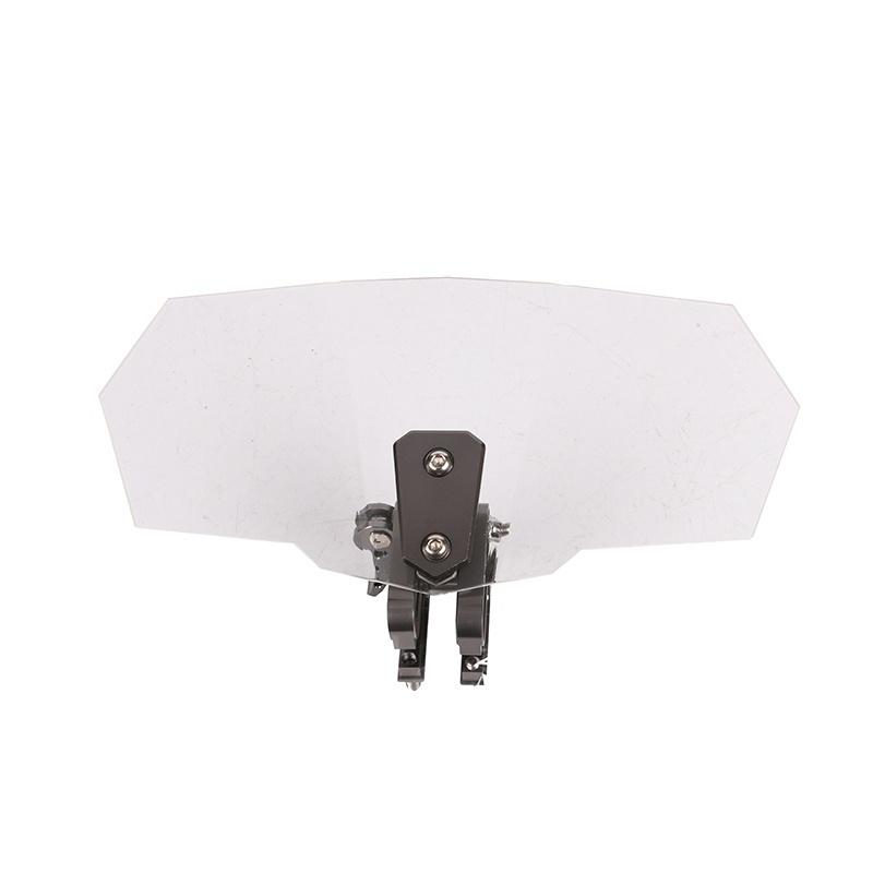 Buy Motorcycle Airflow Adjustable Wind Deflector Windshield Windscreen ...