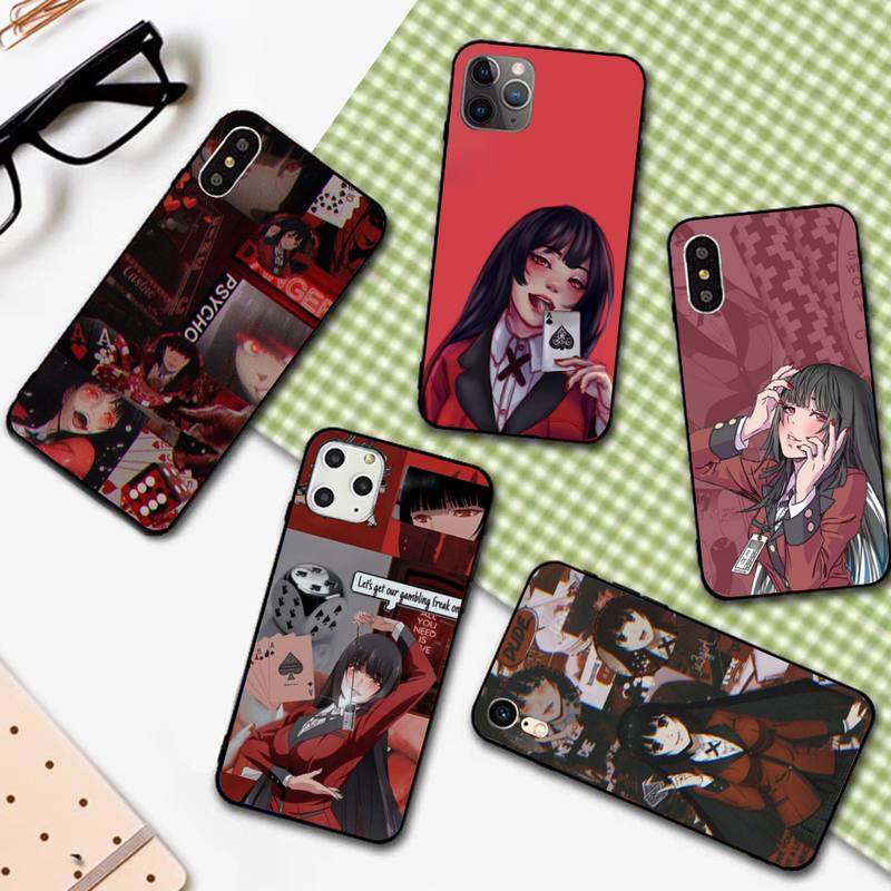 Kakegurui Phone Case For IPhone 12 Pro X XS Max XR 7 8 Plus IPhone 12 ...