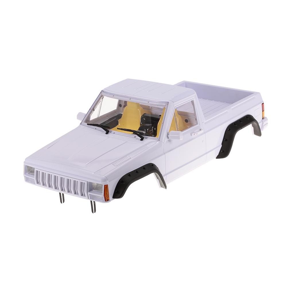 Buy 313mm Wheelbase Hard Plastic Pickup Truck Car Body Shell Kit for ...