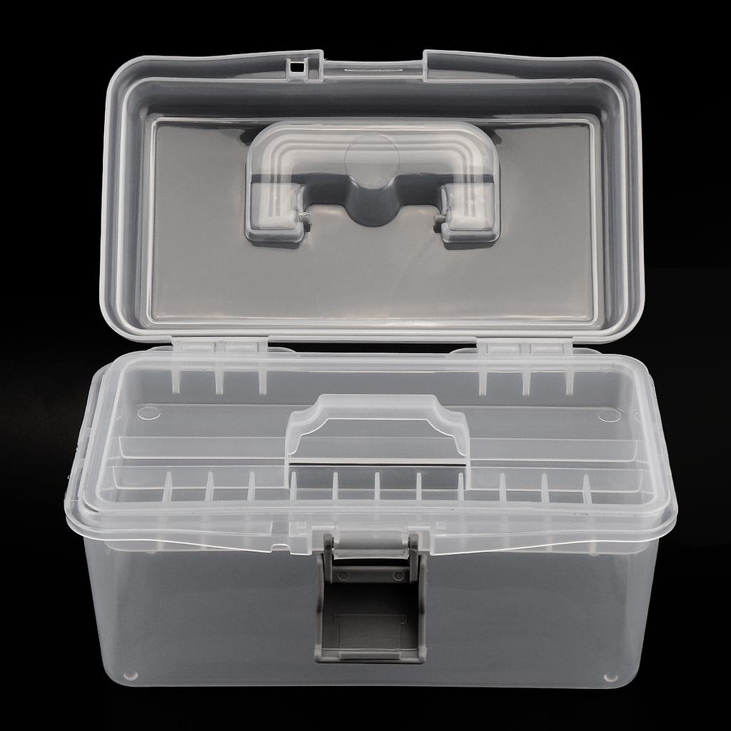 Buy 8 Inch Plastic Handheld Multifunctional Tool Storage Box with ...
