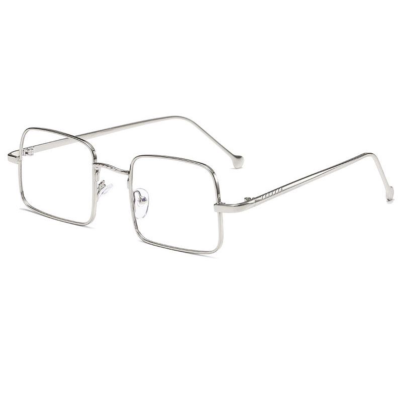 Buy Fashion Small Square Glasses Frame Vintage Transparent Clear Lens ...