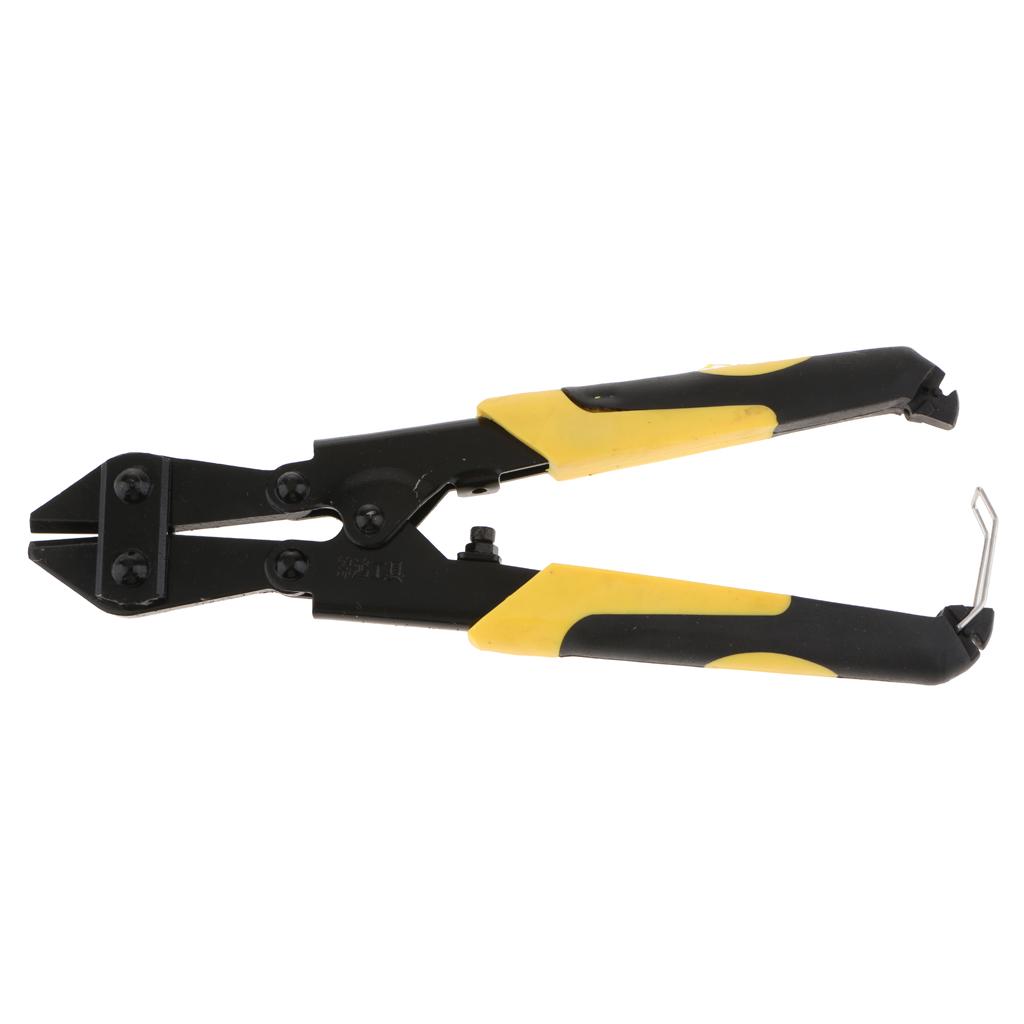 Buy 8 Inch Handheld Heavy Duty Bolt Cutter Steel Wire Croppers Snips ...