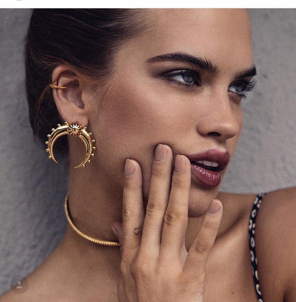 Buy Fashion Europe And The United States Women Exaggerate Crescent ...