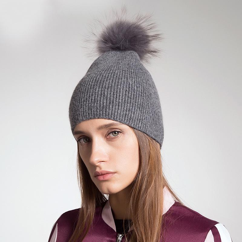 Buy Autumn and Winter Wool Hat Fashion Headgear Warm Hat Ladies Hat ...