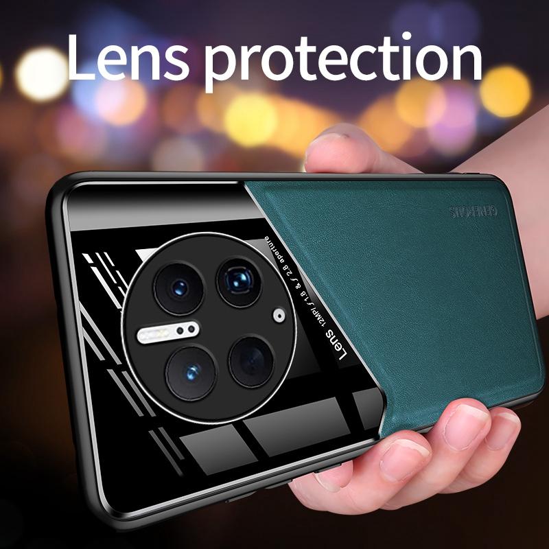Cheap Luxury PU Leather Phone Case For Huawei Mate 50 40 Pro Cover ...