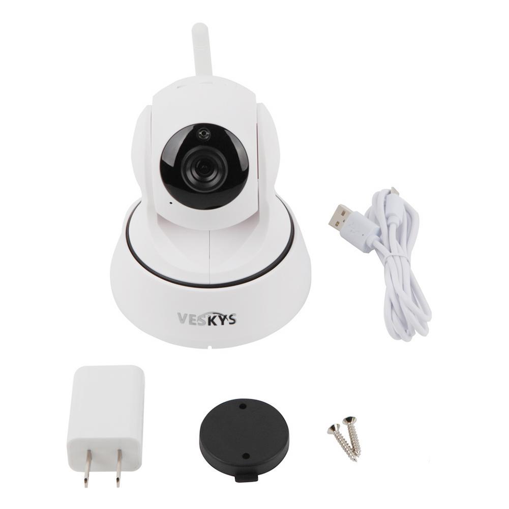 Buy VESKYS 1080p Home Security IP Camera WiFi Night Vision CCTV Camera ...