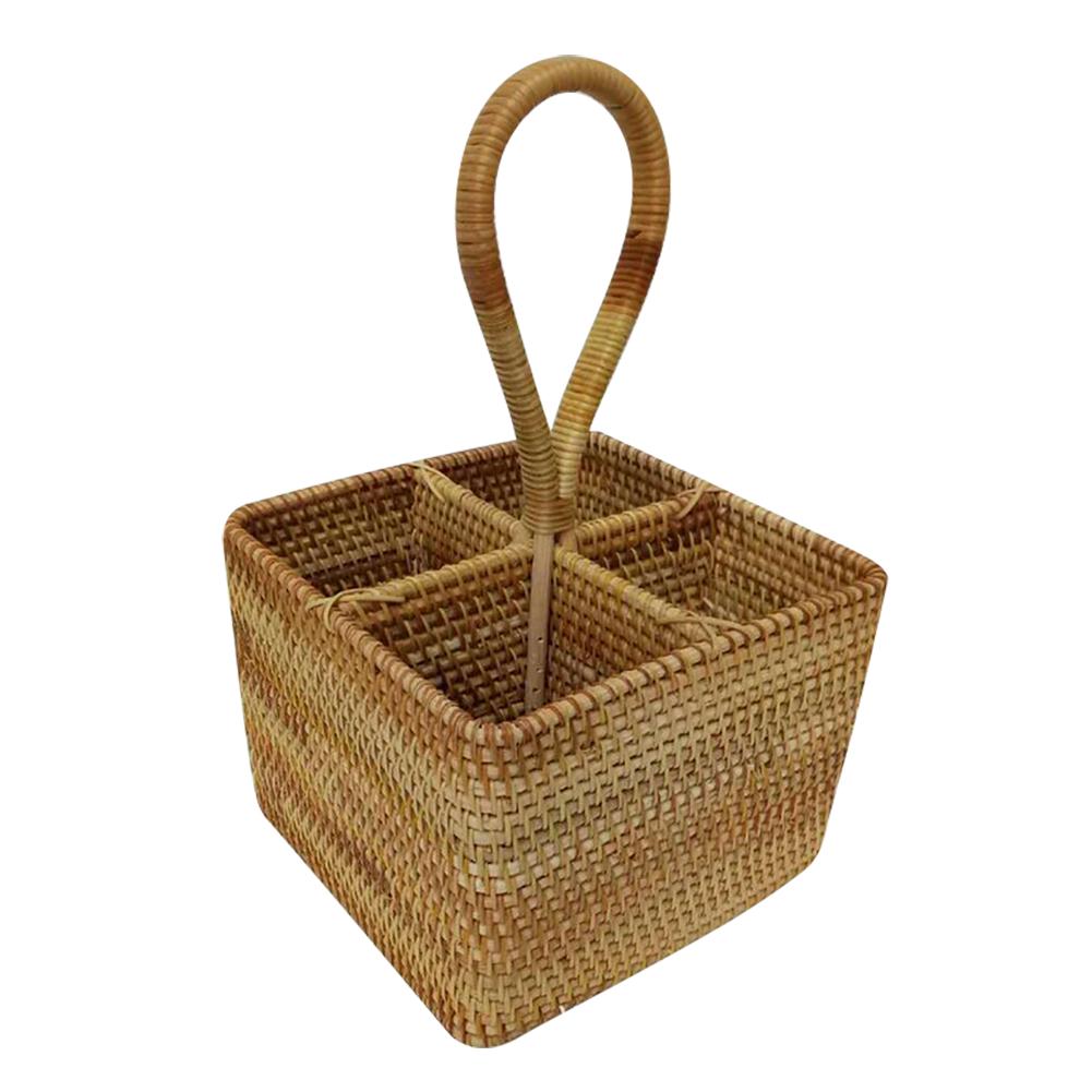 Handmade Knitting Hand-woven Wicker Straw Storage Basket Shelf uygun ...
