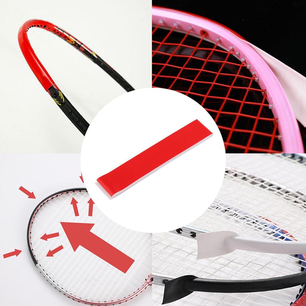 25cm X 1.6cm Adhesive Racquet Head Protector Tape Sticker for Tennis ...
