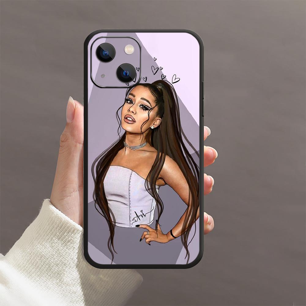 Buy Ariana Grande Girl Phone Case For Iphone Xiaomi Mi Samsung Galaxy ...