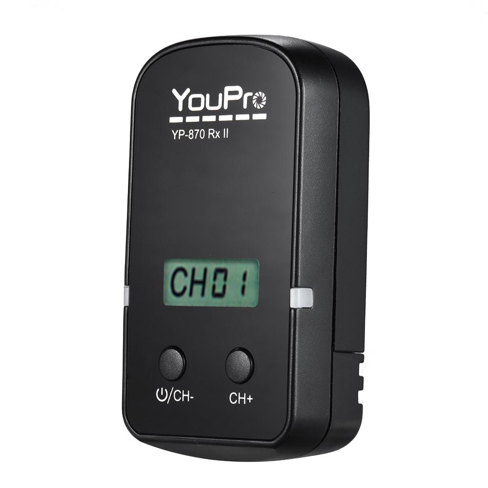 Buy YouPro YP-870 DC2 2.4G Wireless Remote Control LCD Timer Shutter Release Transmitter ...