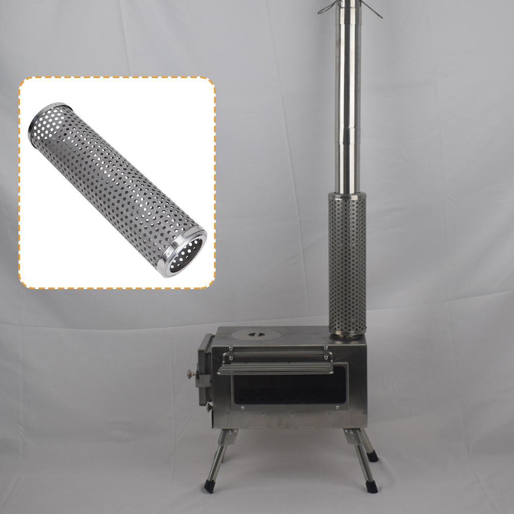 Buy Wood Stove Anti-scalding Cover Camping Hot Tent Stove Chimney Pipe ...