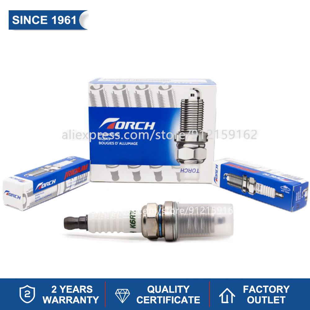 Automobiles Ignition Car Spark Plugs TORCH K6RTC for BYD TIANJIN FAW ...