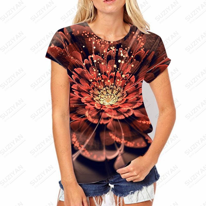 Standard-fit Womens Top Quality Clothes for Women Fashionable Printed ...