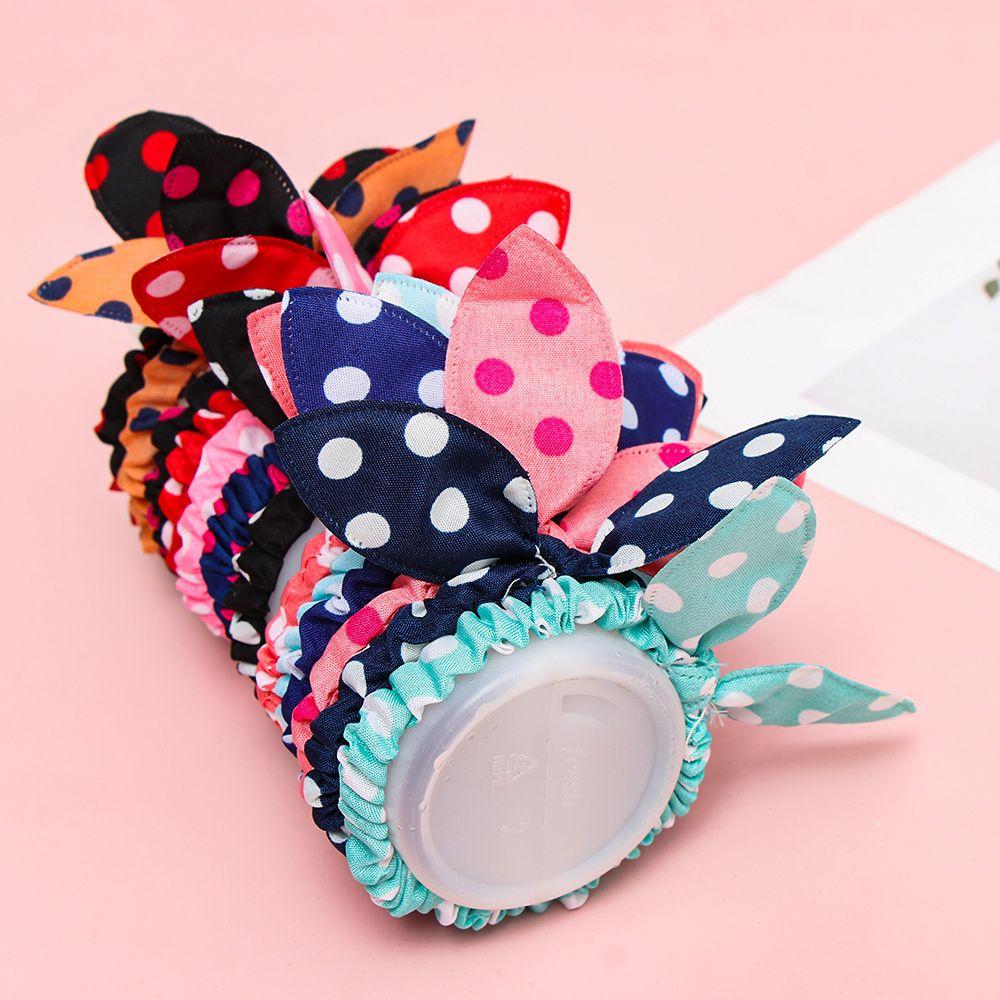 Cheap Cute Bunny Ear Hair Ring Elastic Hair Accessories Rubber Band ...