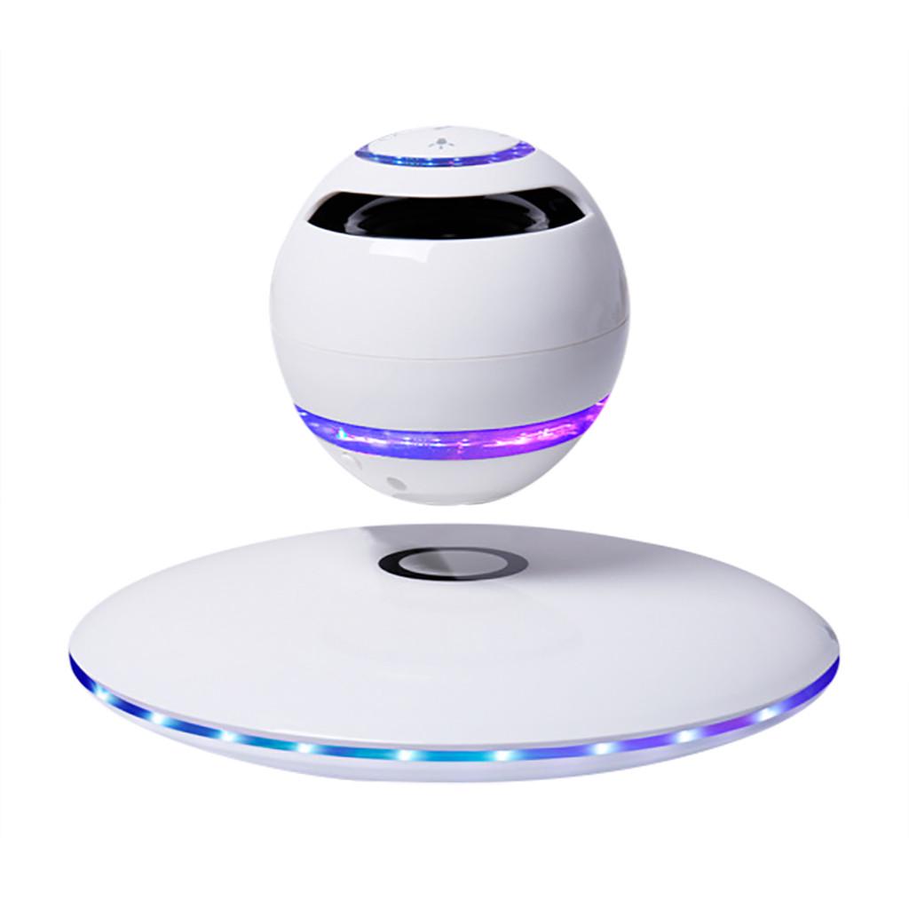 Buy Sunnyli Magnetic Levitating Bluetooth Speaker LED Flash Wireless ...