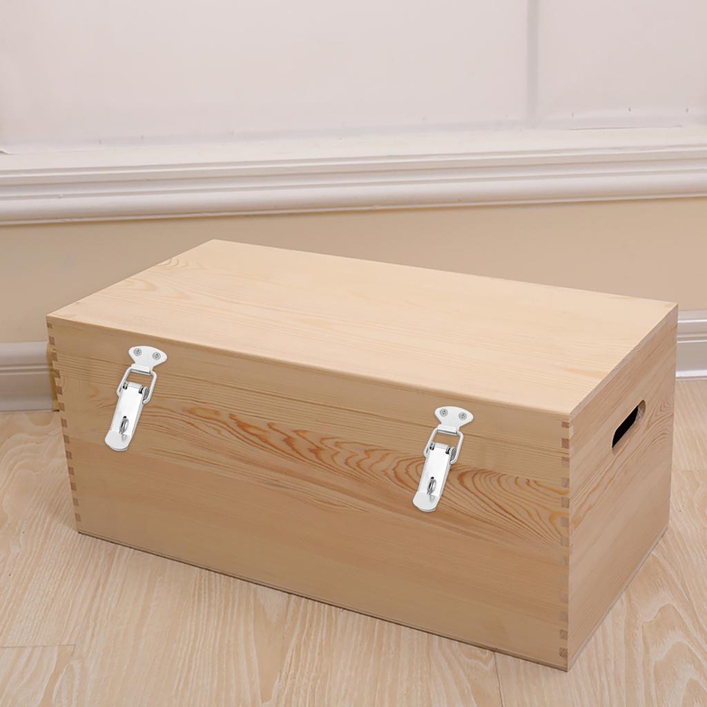 Buy 10pcs Duck Bill Spring Clasp Wooden Box Clasp Box Hasp Accessories ...