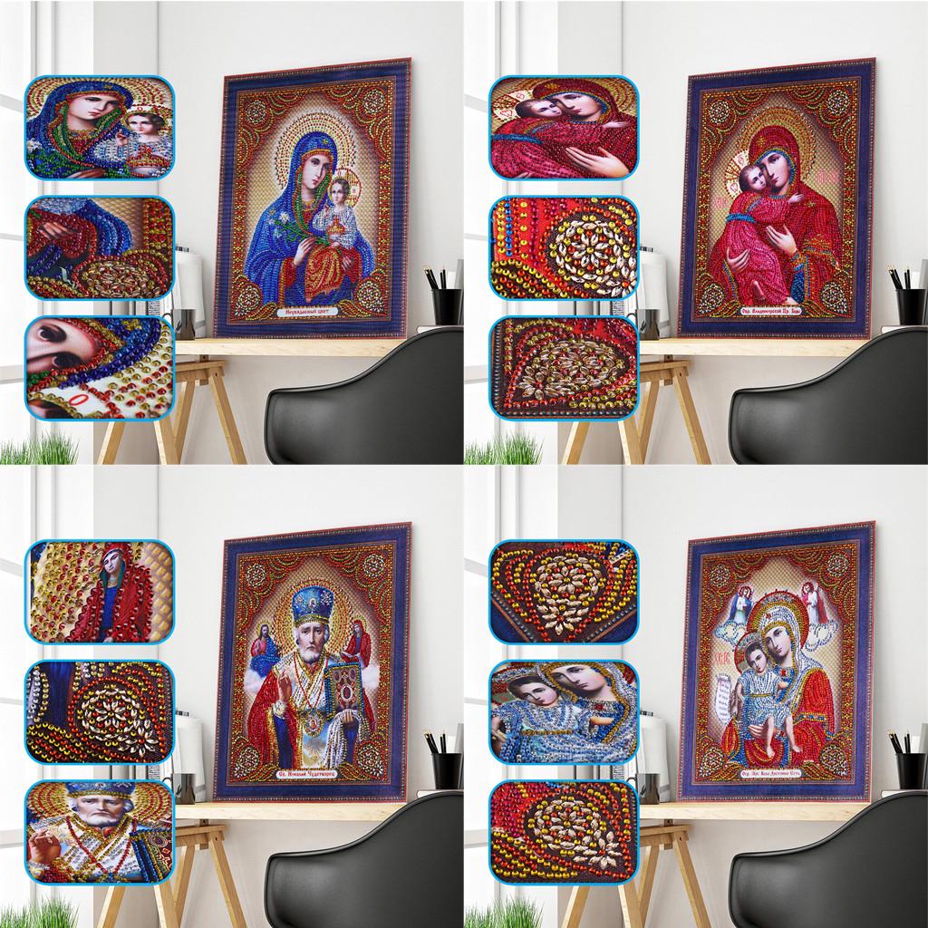 Buy Special Shaped Diamond Painting DIY 5D Partial Drill Cross Stitch ...