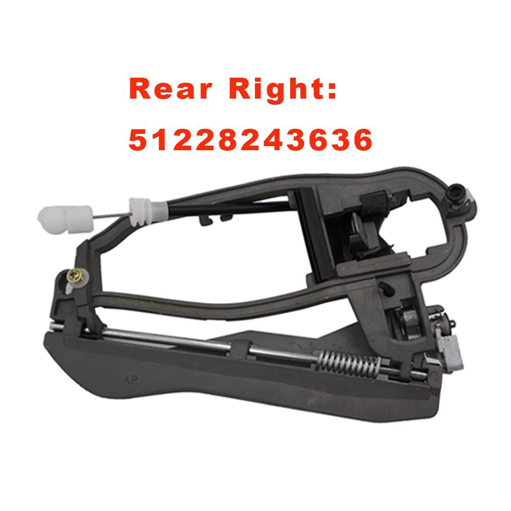 Car Door Handle Carrier Bracket Handle Housing Fits For BMW X5 Off-road ...