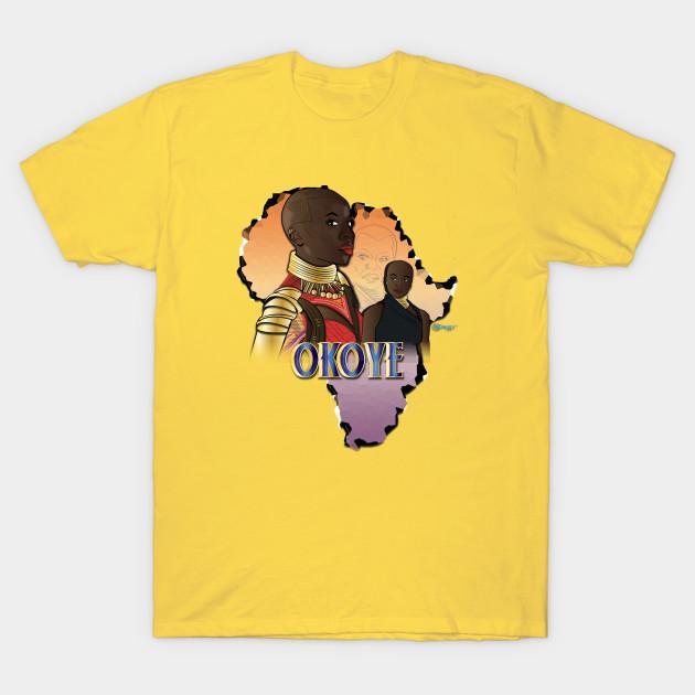 Buy Unisex Fashion TShirt Okoye Print TShirt Plus Size XS-6XL T-Shirt ...