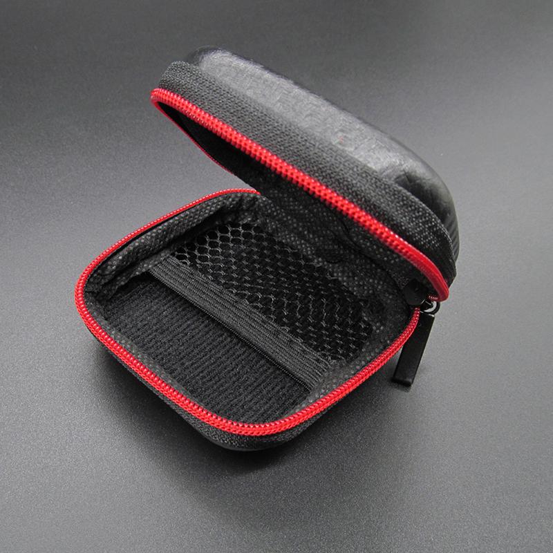 Buy Portable Mini Zipper Square Hard Aseismic Moisture proof Headphone ...