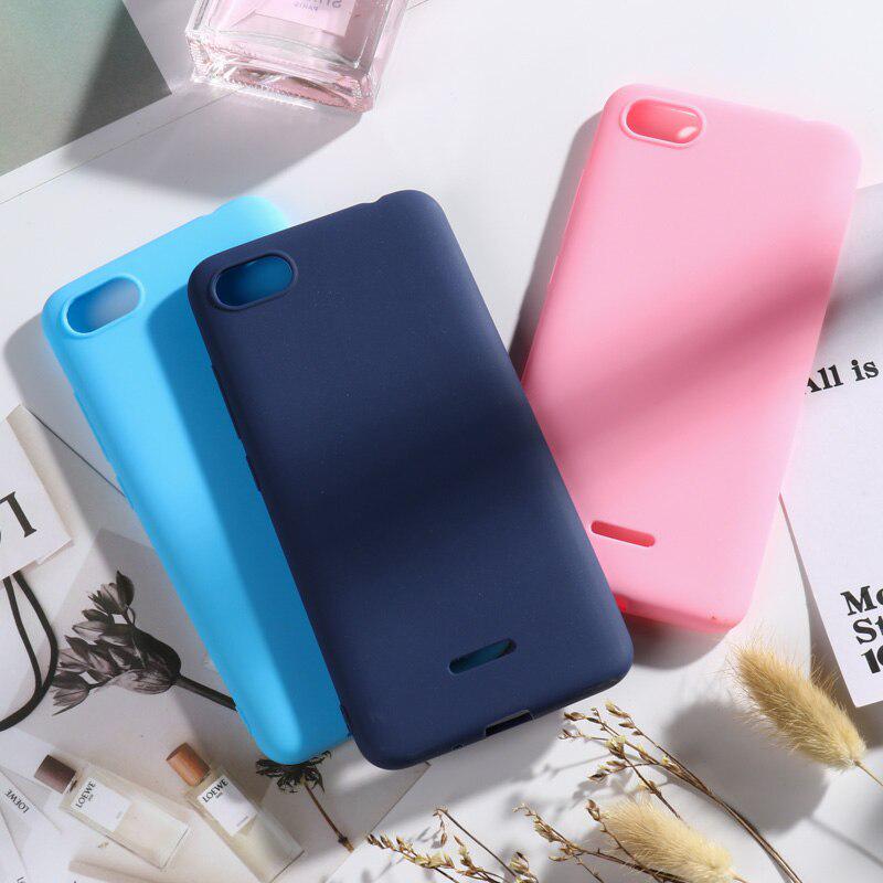Buy For Xiaomi Redmi 6A Case Cover Candy Color Soft Cover Coque For ...