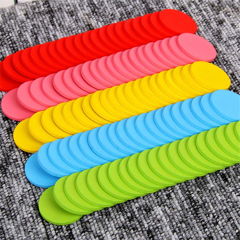 117Pcs Counters Counting Chips 30mm Mixed Colors Math Toy Bingo Chips ...
