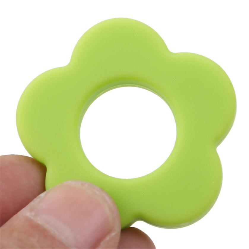 Buy Silicone Sun Flower Teether Metal Wreath Wear Jewelry Accessories ...