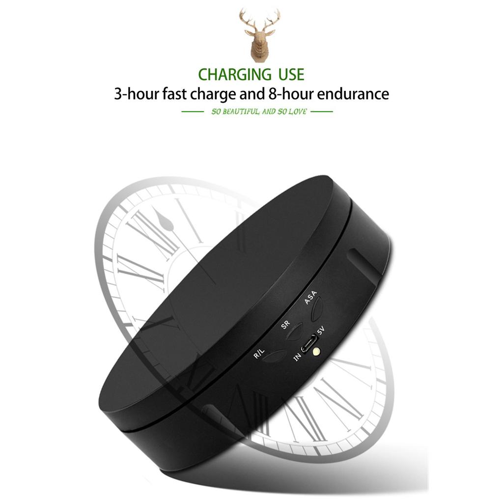 Jewelry Electric Rotating Table 360 Degree Rotate Panoramic Display TableNINE uygun fiyatlı ...