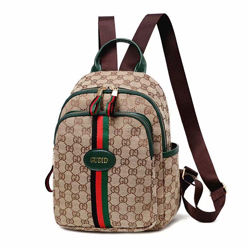 Buy New Style Backpack Women's Bag Fashion Color Contrast Backpack One ...