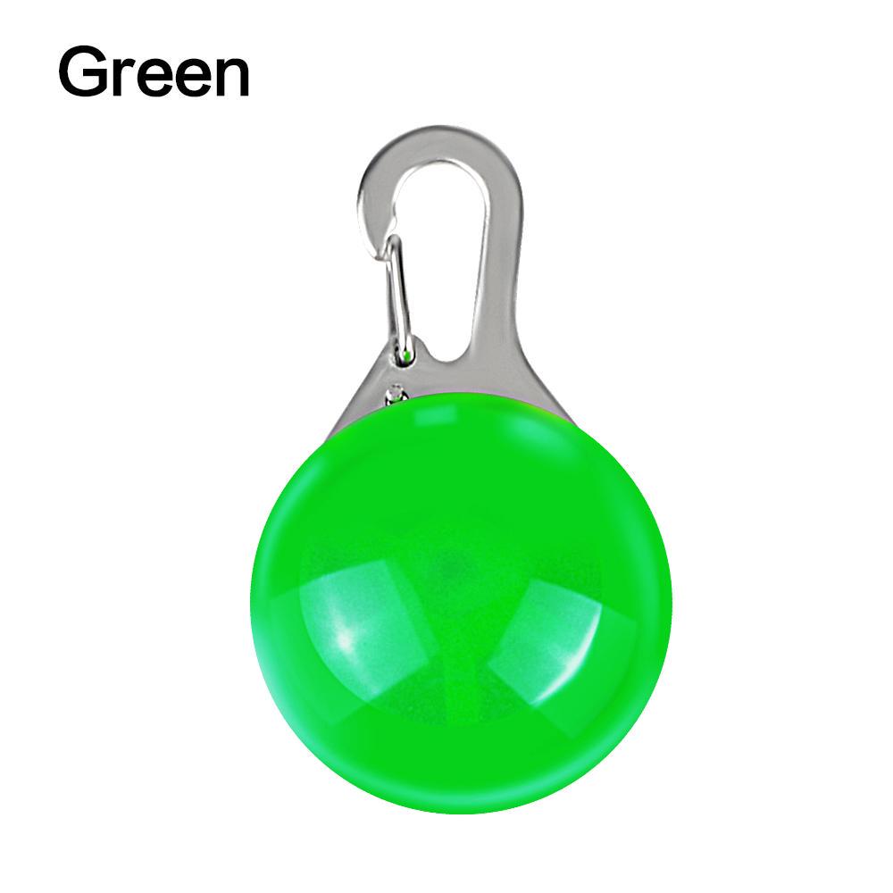 Buy LED Night Light Safety Glowing Keychain Pendant Necklace Pet ...