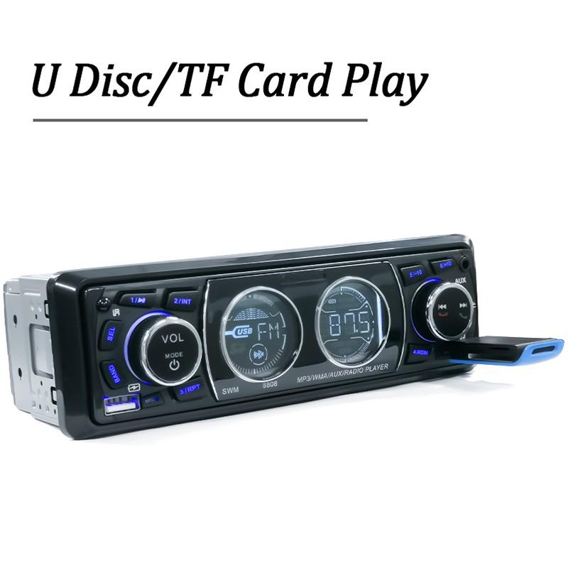 Buy Car Radio Audio 1din Bluetooth Stereo MP3 Player FM Receiver 60Wx4 ...