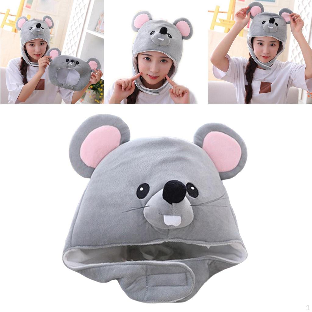 Cheap Novelty Gray Mouse Headgear Girls Boys Gift for Fancy Dress ...