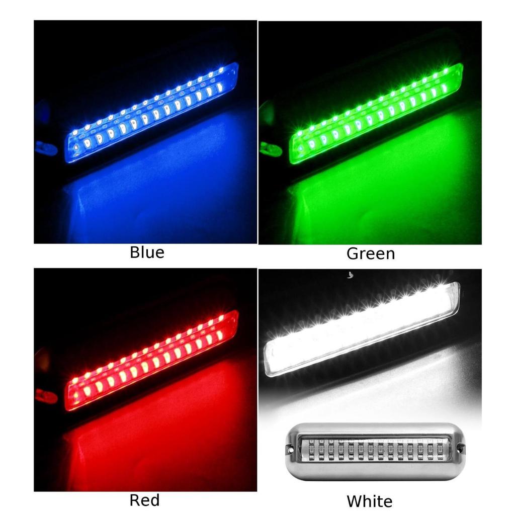 Buy 42LED Blue Boat Light Pontoon Marine Transom Lamp Waterproof ...