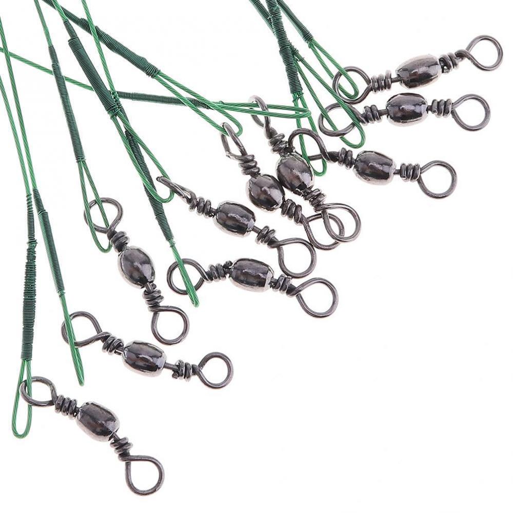 Buy 12pcs Stainless Steel Fishing Line Portable Durable Wire leading ...