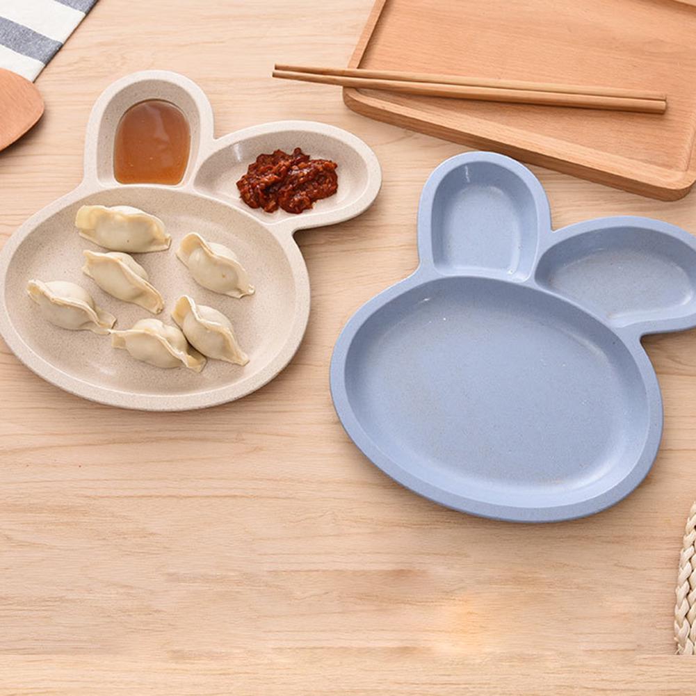 Buy Plate 1Pc Kids Diet Plate Separated Food Tray Divided Food Plate ...