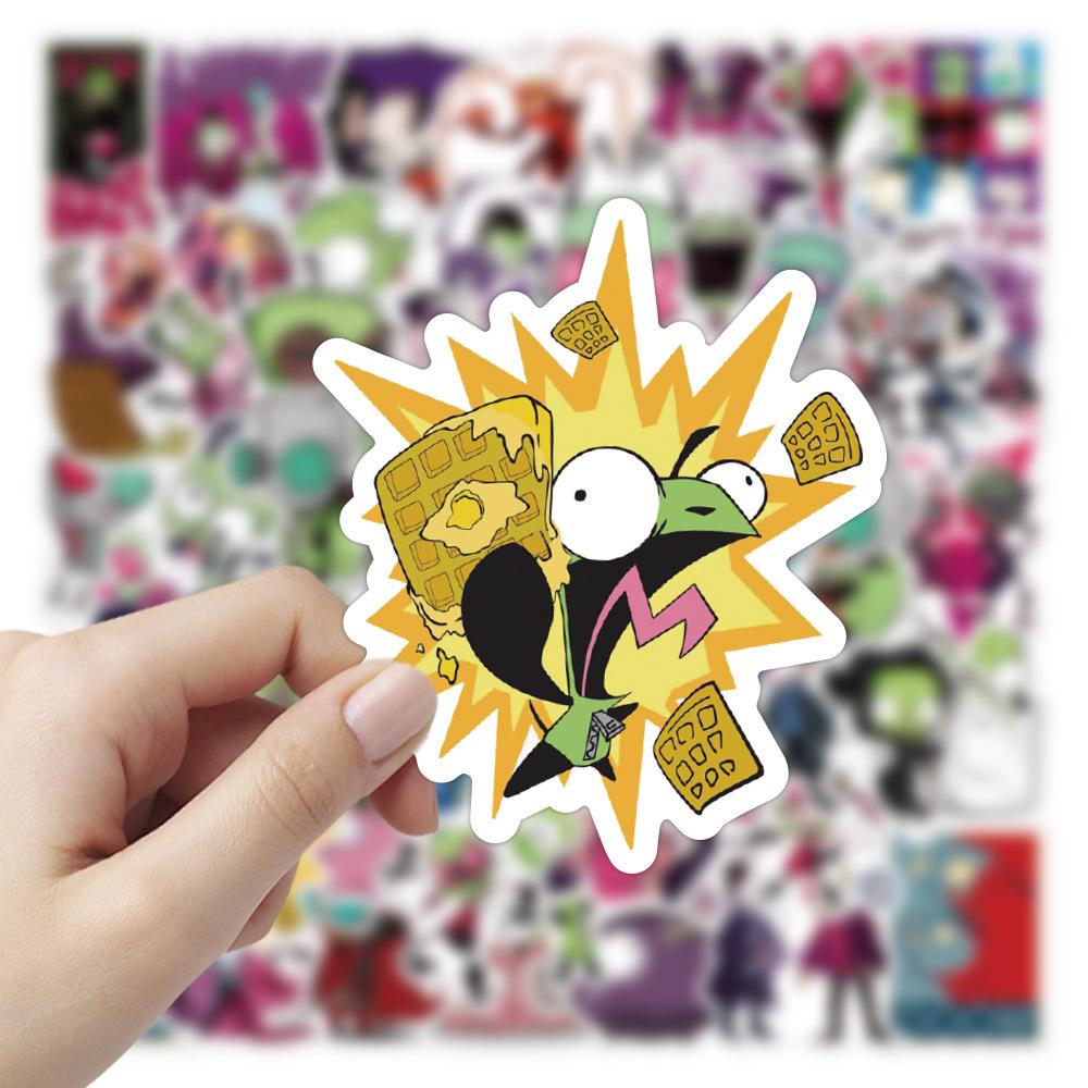 💰Kaufe 50Pcs/Set Invader ZIM Series 02 Stickers DIY Fashion Mixed ...