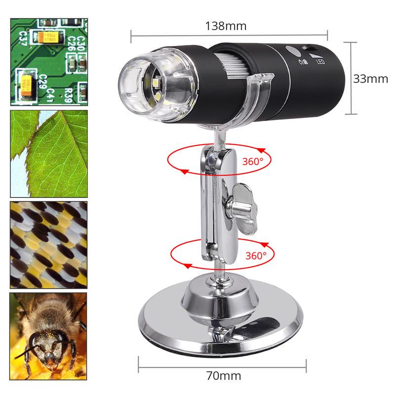 Buy Wireless Digital Microscope Skybasic 50X To 1000X WiFi Handheld Zoom Magnification Endoscope ...