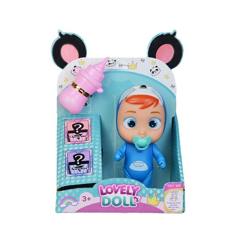 Buy 5 Inch Cry Baby Doll Cartoon Crying Toy Doll Colorful Lights Crying ...