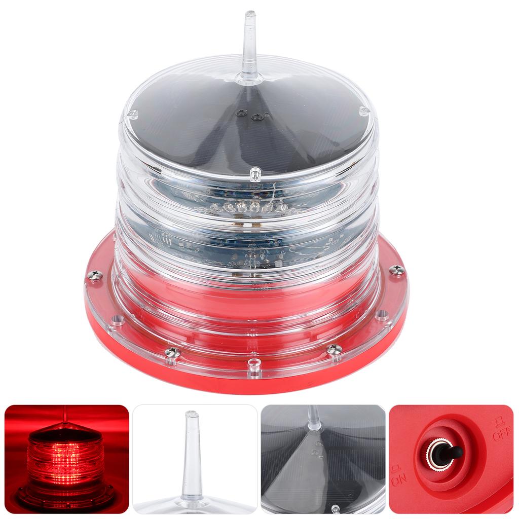 Buy Solar Power Beacon Light LED Flashing Floating Lamp IP68 Waterproof ...
