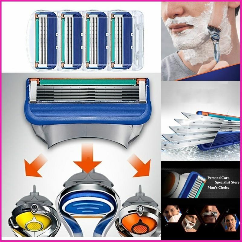 Buy 5-Layer Accessories Replacement Shaving Blades Combined Facial ...